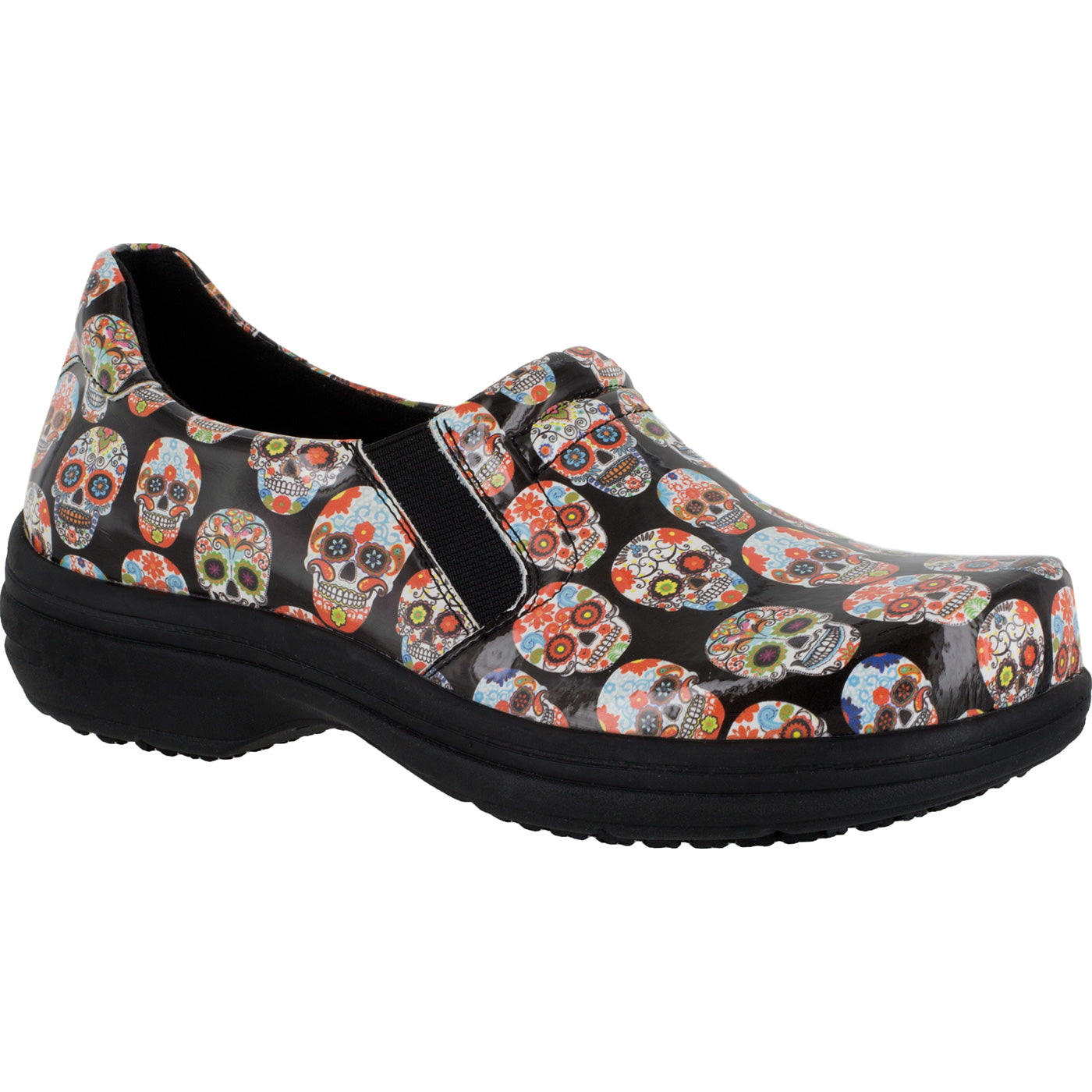Easy WORKS by Easy Street Bind Women's Slip-Resistant Patent Leather S ...